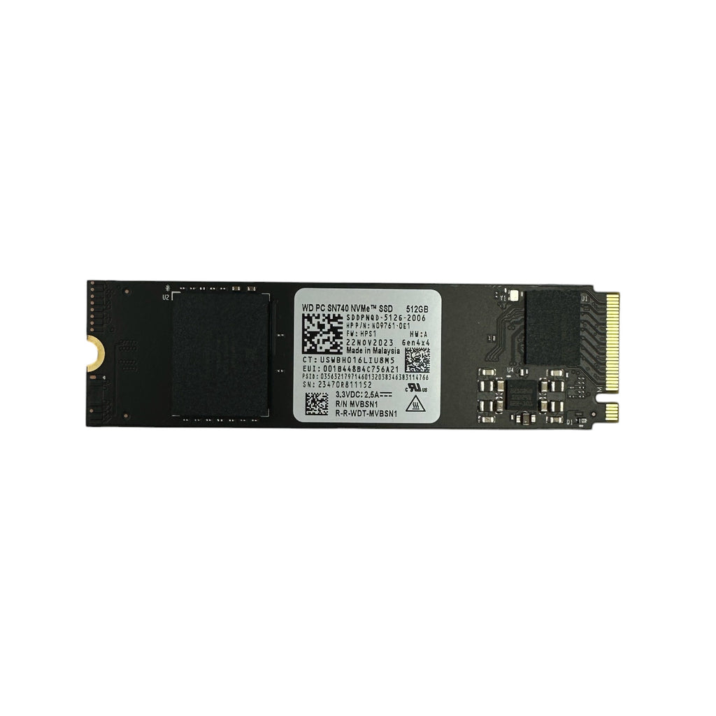 Western Digital 512GB SSD M.2 PCIe NVMe 2280 Notebook PC interne Festp